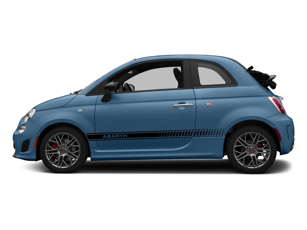 Baby Blue Fiat Abarth 2017